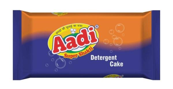 Aadi Super Shakti- kapdo ki dhulai ka raja Detergent Cake (Blue) | Pack: 40 Soaps - JioMart