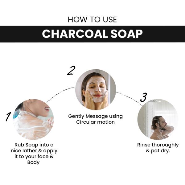 RAWLS Handmade Charcoal Bathing Bar - JioMart