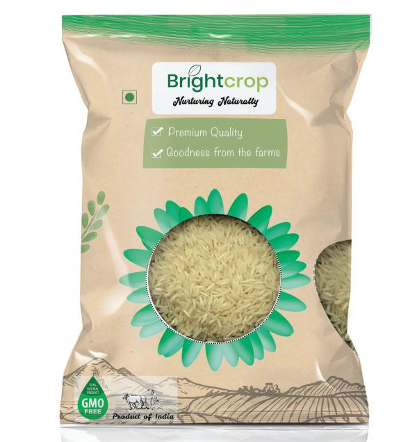 Brightcrop Long grain Basmati Rice (1 KG Pack) - JioMart