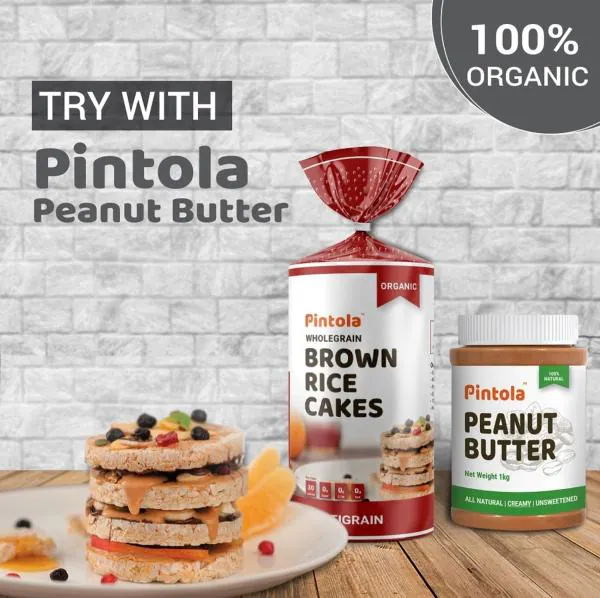 Pintola Whole Brown Rice Cake 125g(Multigrain) - JioMart