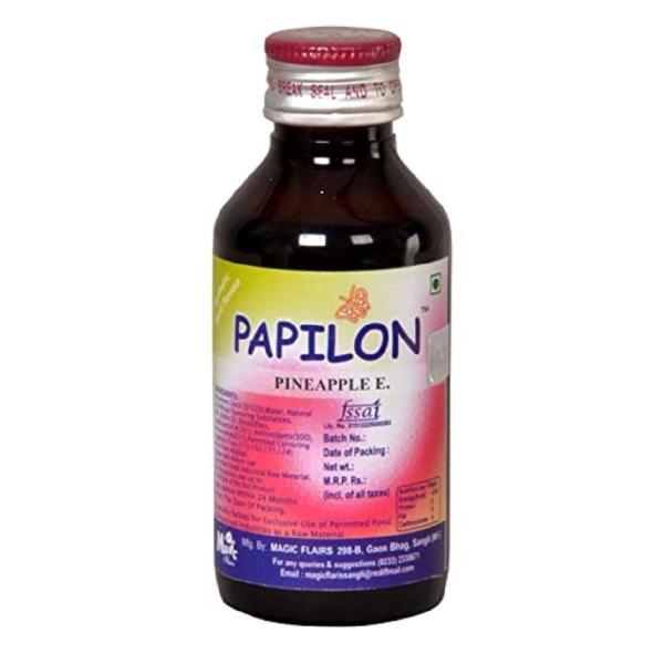 Papilon Food Flavours & Colours Pineapple Emulsion, 100 ml - JioMart
