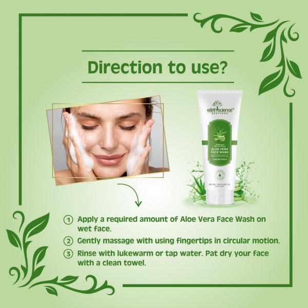 Earth Science Ayurveda Aloe Vera w/ Hyaluronic Acid, Vitamin & B3 For ...