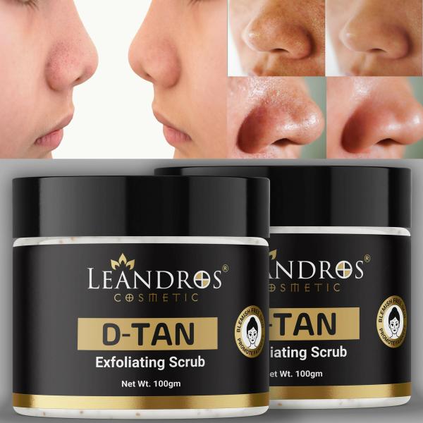 Leandros D-Tan Scrub, 50 G Each (Pack Of 2) - JioMart