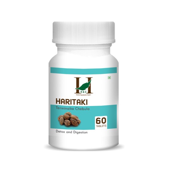 H&C Haritaki Tablets 350mg, 60 count (Pack of 3) - JioMart
