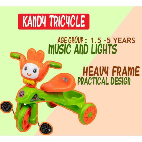 Pandaoriginals Green Plastic Candy Scooter Outoor Musical Toy With ...