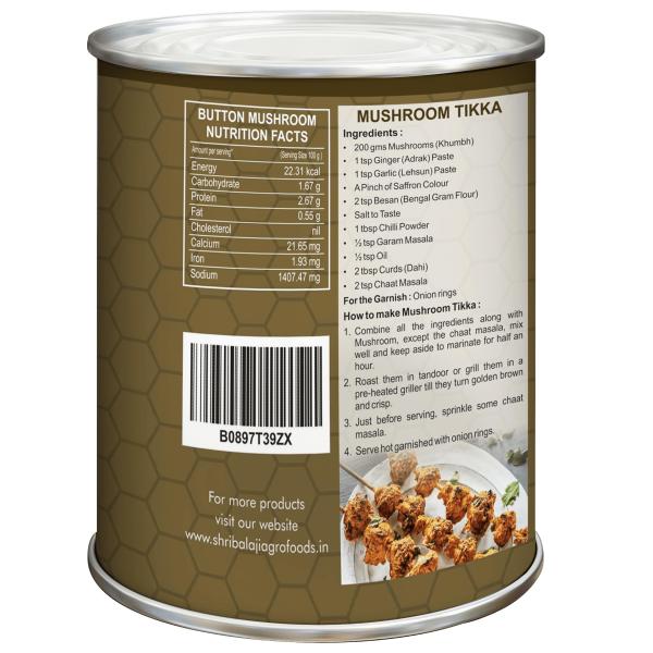 Desi Treat Button Mushroom 825g - JioMart