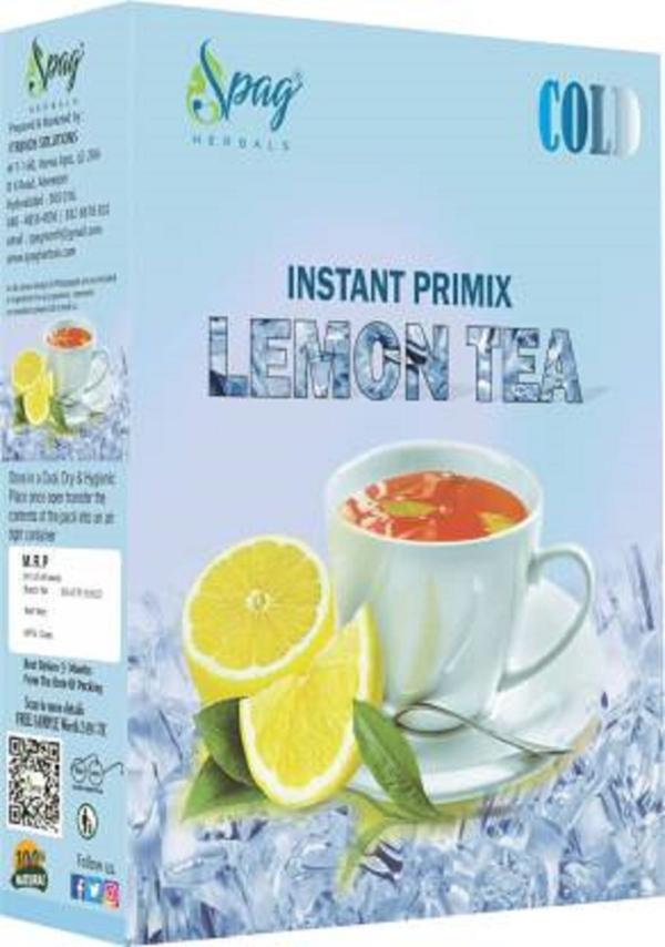 SPAG HERBALS instant Cold Premix ice LEMON tea Powder 800 - JioMart