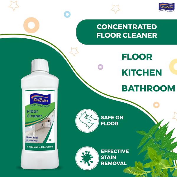 Kleanation Floor Cleaner Concentrate Liquids 2X Powerful, Kills All ...