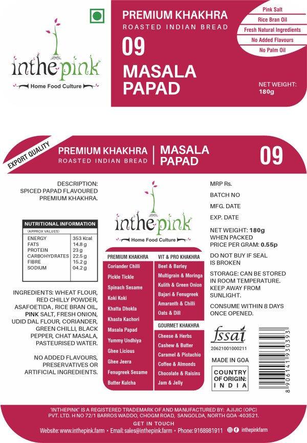 Inthepink Combo of Khasta Kachori , Masala Papad , Pickle Tickle and ...
