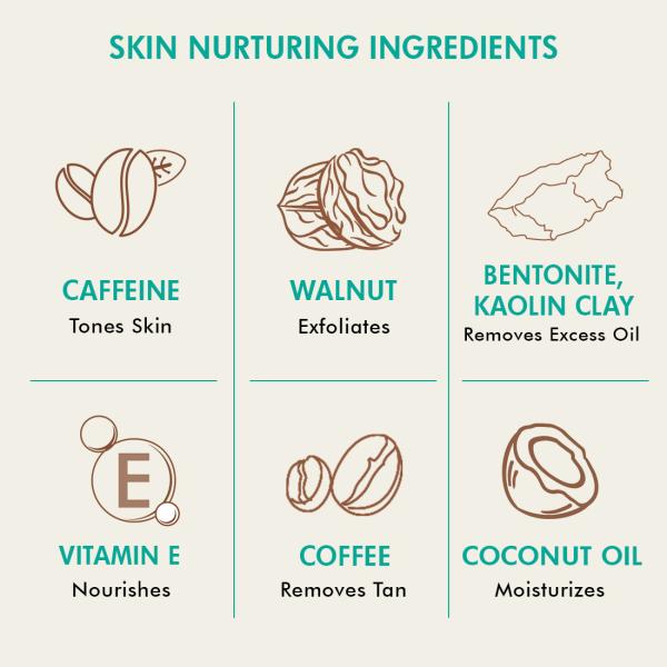 mCaffeine Coffee De-Tan Kit - Remove Tan & Dead Skin - JioMart