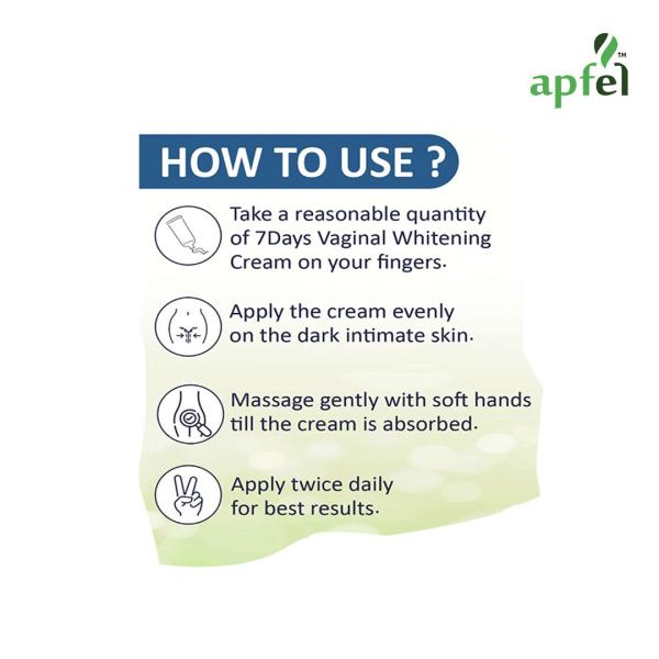 Apfel Lighting Cream PLUS for Under Arms, Inner Thighs, Neck/Knees ...