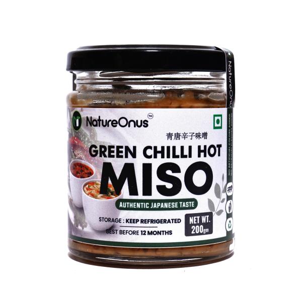 NatureOnus Green Chilli Hot Miso 200 gms - JioMart