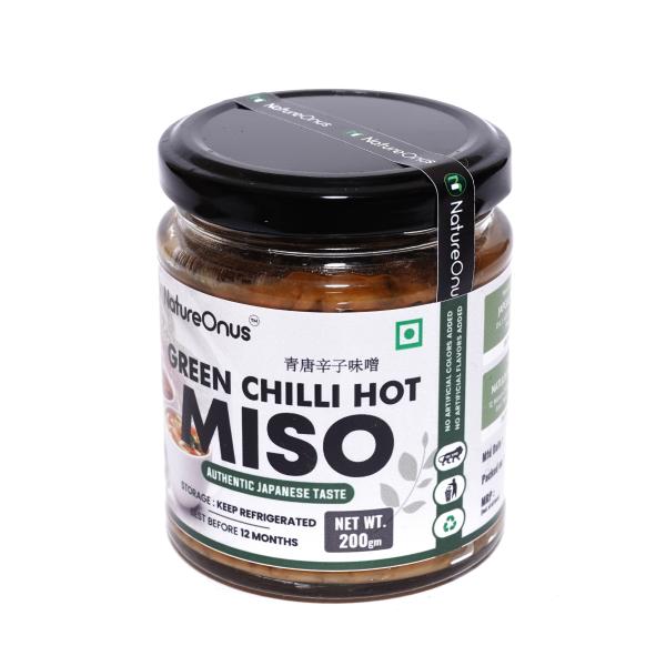 NatureOnus Green Chilli Hot Miso 200 gms - JioMart