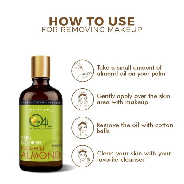 O4U Kashmiri Almond Oil, 100 Ml - JioMart