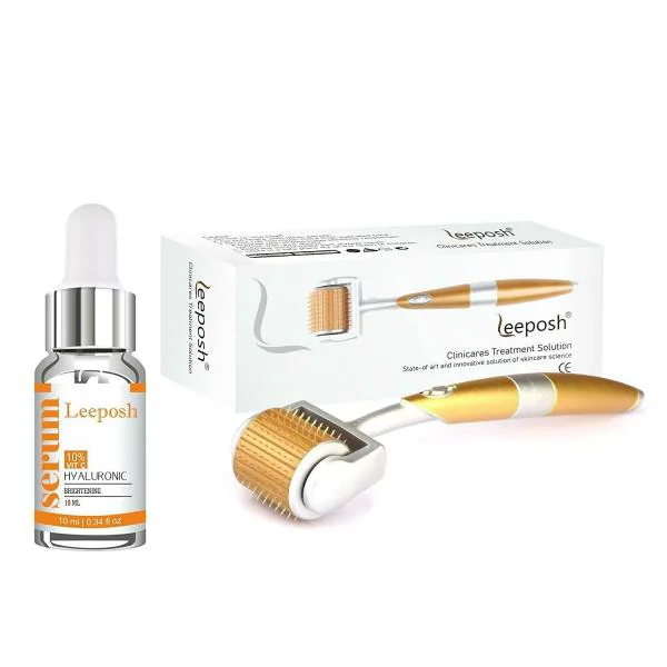 LEEPOSH Derma Roller Serum Sterile Safe And Effective Serum For Scar ...