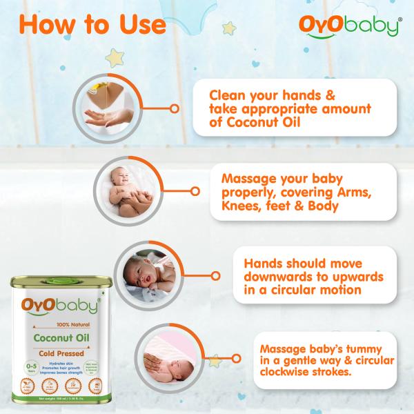 OYO BABY Kit for New Born Baby Boy & Girl 3 Skin and Hair Care Baby ...
