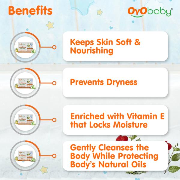 OYO BABY Kit for New Born Baby Boy & Girl 3 Skin and Hair Care Baby ...