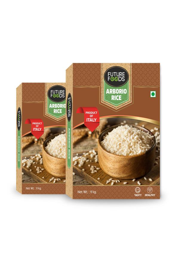 Future Foods Arborio Rice, Riso Rice, Short Grain, Firm, Creamy & Chewy ...