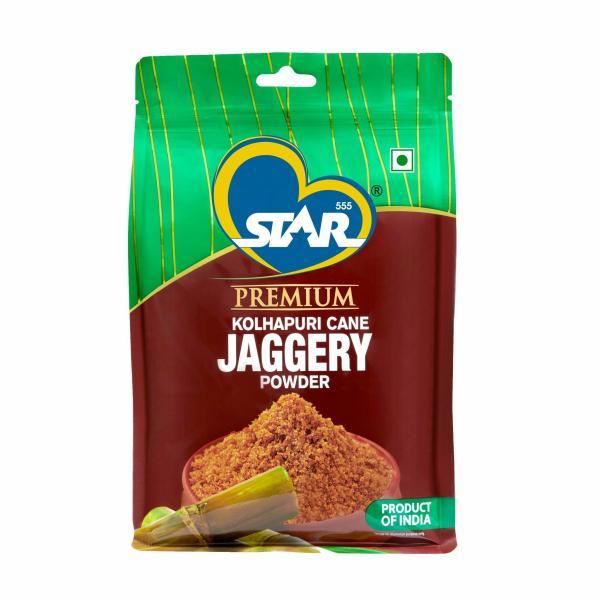 STAR 555 Natural Sugarcane Dry Jaggery/Gur Powder 1 KG | 100% Pure ...