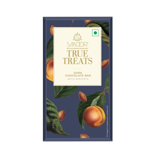 Smoor True Treats Rich Dark chocolate with Apricot Bars (Pack of 2 ...