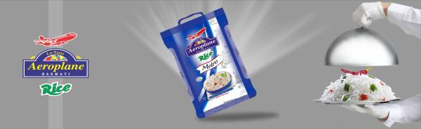Aeroplane Metro Basmati Rice | 10 Kg | Perfectly Aged | Long Grain with ...