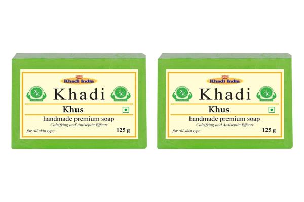 Premium Khadi Khus Soap Pack Of 2 - JioMart