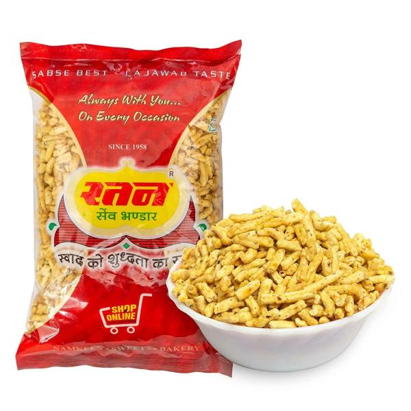 Ratan Sev Bhandar Namkeen Double Long Sev 250 g (Pack of 2) - JioMart