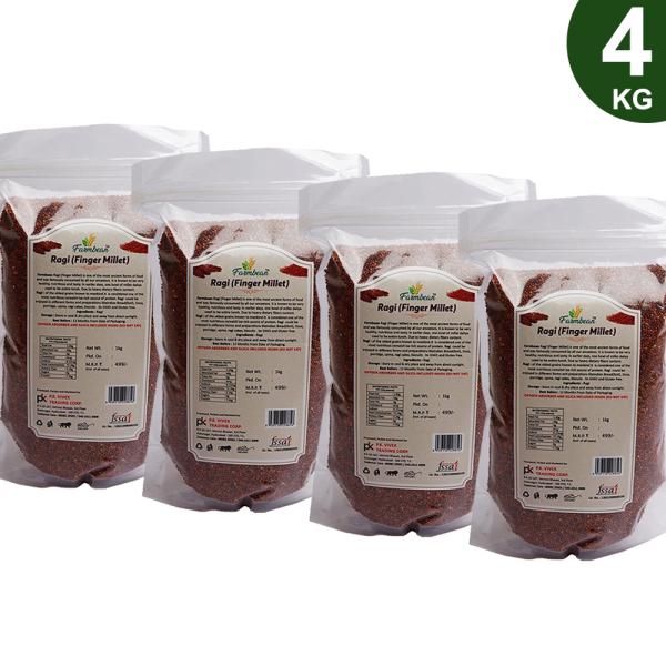 Farmbean Natural Finger Millet | Ragulu | Ragi | Nachani 4 kg - JioMart