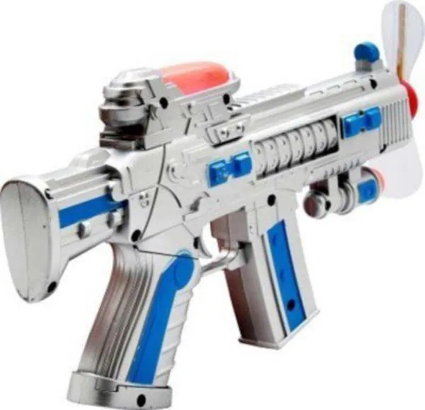 Halo Nation Multicolor Space Toy Gun with LED Matrix Flashing and ...