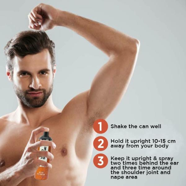 Iron Perfume Body Spray for Men, 120ml - JioMart