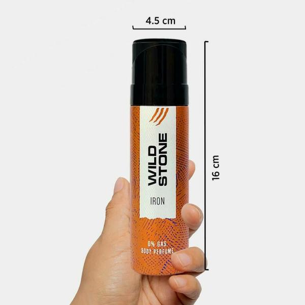 Iron Perfume Body Spray for Men, 120ml - JioMart