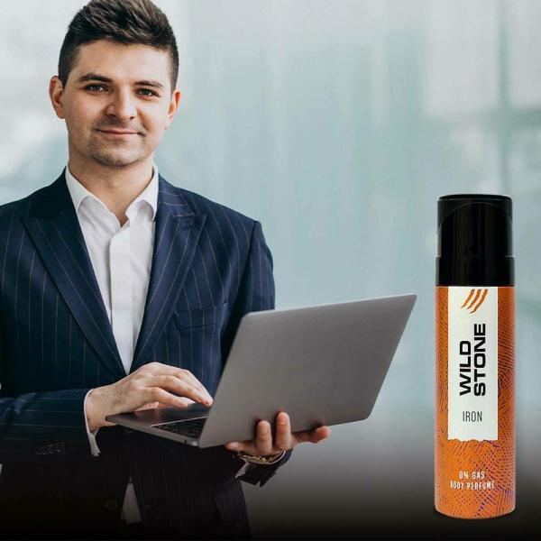 Iron Perfume Body Spray for Men, 120ml - JioMart