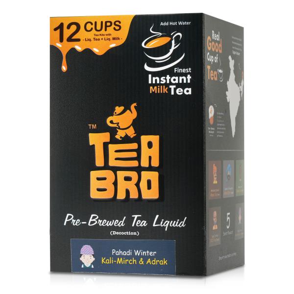 TEA BRO, Instant Milk Tea (Kali Mirch & Adrak Flavour) | Pahadi Winter ...