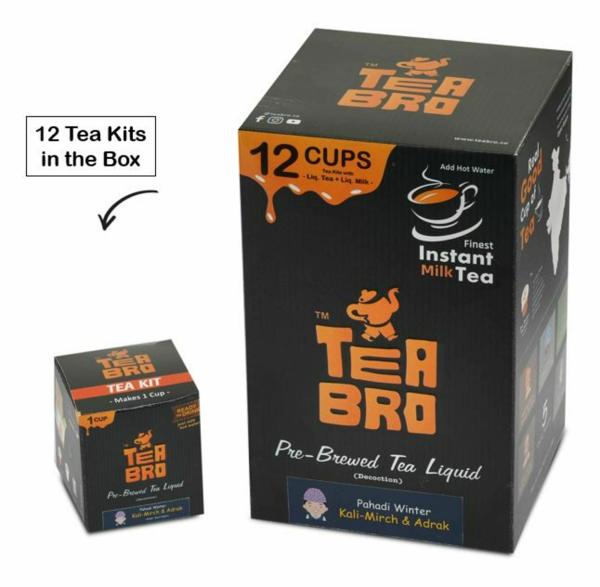 TEA BRO, Instant Milk Tea (Kali Mirch & Adrak Flavour) | Pahadi Winter ...