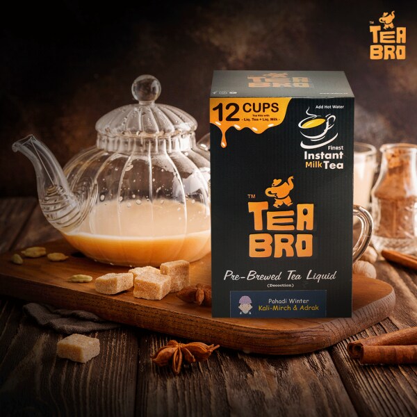 TEA BRO, Instant Milk Tea (Kali Mirch & Adrak Flavour) | Pahadi Winter ...