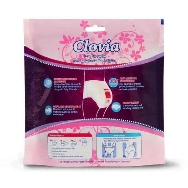 Clovia Heavy Flow Disposable Period Panties for Sanitary Protection L ...