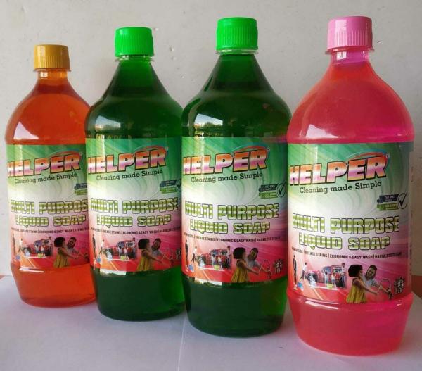 HELPER MULTI PURPOSE CLEANER MIX 1 LITER - 4 PC PACK - JioMart