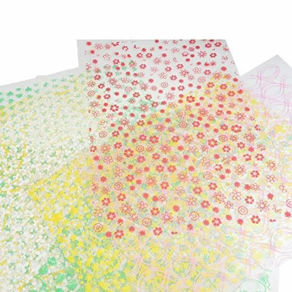 BLOSSOM Chocolate Transfer Sheet for Designing on Chocolates 20 Pcs ...