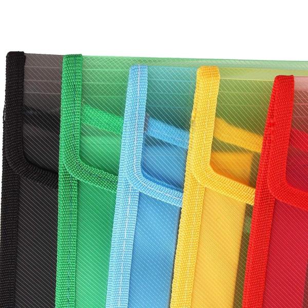 Generic Multicolor A4 Documents File Storage Bag Pack Of 4 Jiomart