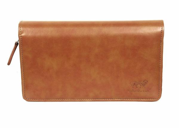 Sukeshcraft Multiple Cheque Book Holder | Original PU Holds Upto 8 ...