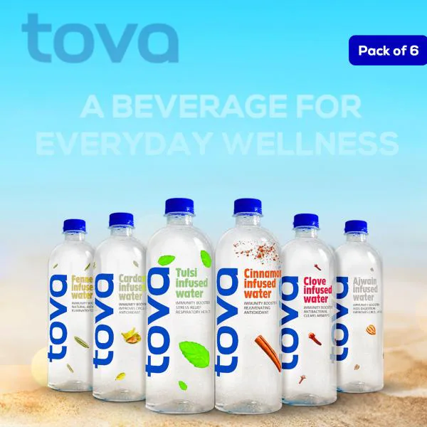 Tova Herb & Spice Infused Waters | Builds Immunity & Wellness | Based ...