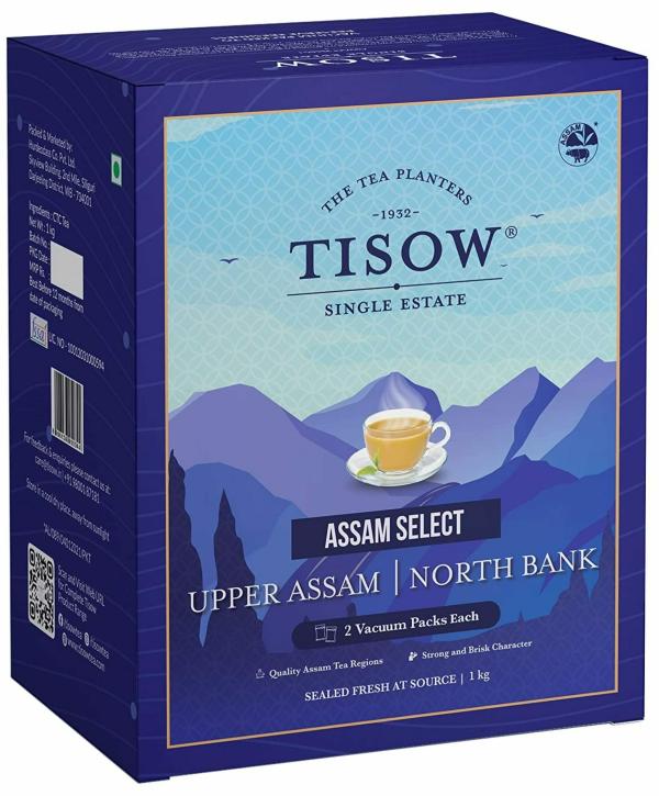 TISOW Assam Select Strong Tea 2kg | 2 Premium Single Estate Healthy ...