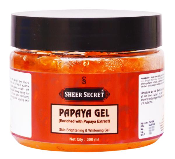 SHEER SECRET Papaya Gel 300ml - JioMart