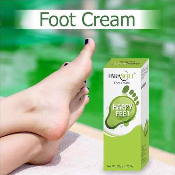 Parasoft Happy Feet Cream for Cracked, Dry & Rough Heels- 50 gm - JioMart