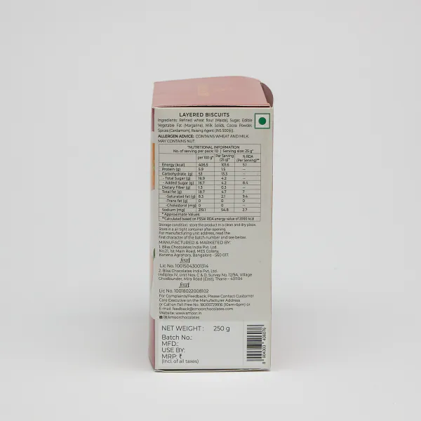 Smoor Bakeshop Cookies - Layered Biscuit Pack of 3 Crunchy, Delicious ...