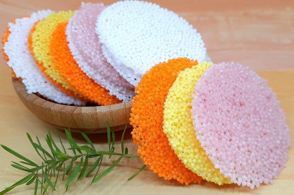 Veganic Sabudana Coin Colorful Papad - 400gm | Premium Sago Fryums ...