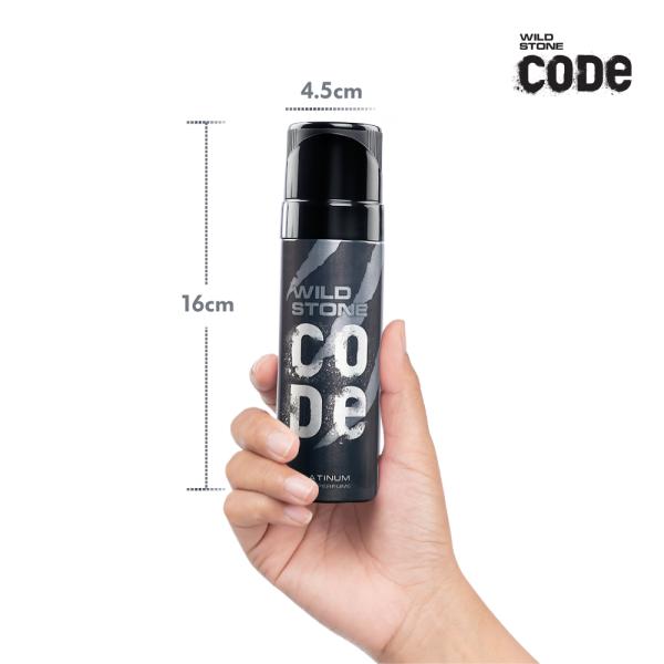 Wild Stone Code Platinum Body Perfume Spray for Men, 120ml - JioMart
