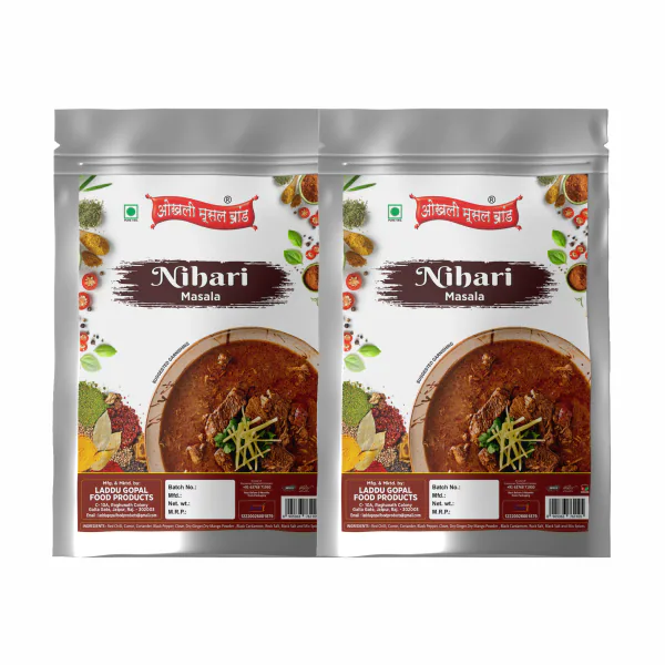 Okhli Musal Brand Authentic Lucknowi Mughlai Nalli Nihari Nahari Masala ...