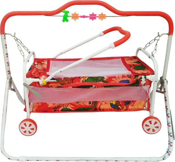 Confiado Red Metal Bassinet|BASSINET|BASINET|CRADLE|BABY BASSINET|BABY ...