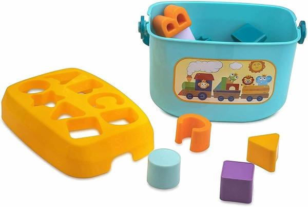 AMBEWORLD First's Block Shape, Sorter, Colors,Baby and Toddler, ABCD ...